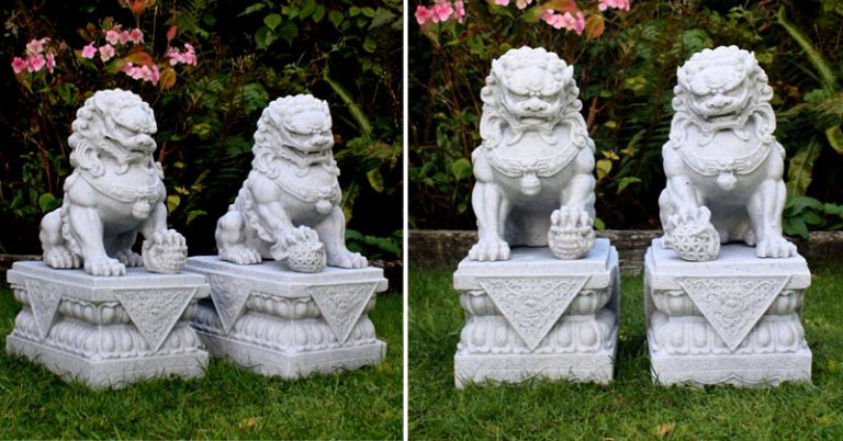 life size feng shui dog in front of house meaning TMA-95-Garden Statues ...