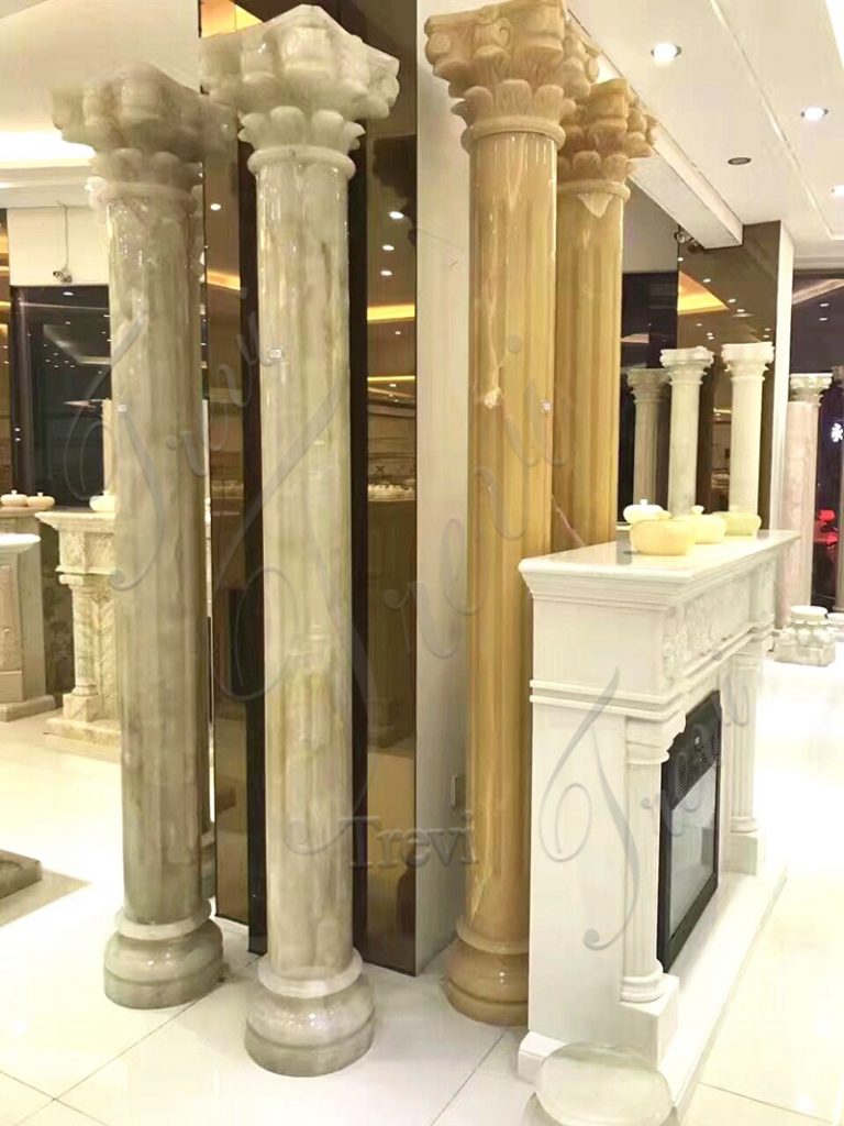 Marble Outdoor Ancient Roman Columns Pillars for Sale