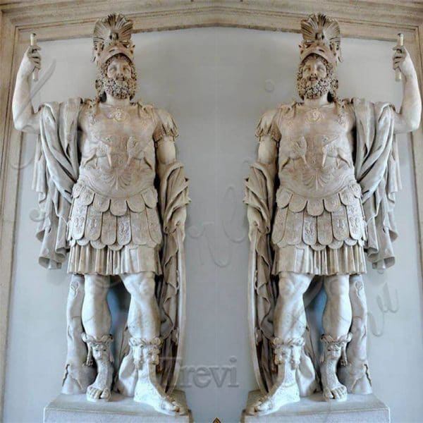 Marble Life Size Marte Mars God of War Famous Roman Statue MOKK-533 ...