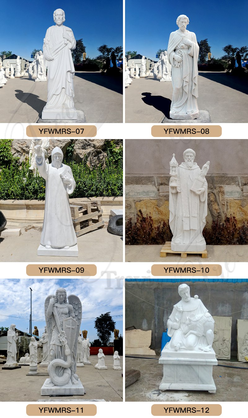 Our Lady of Guadalupe Outdoor Catholic Marble Statues for Sale
