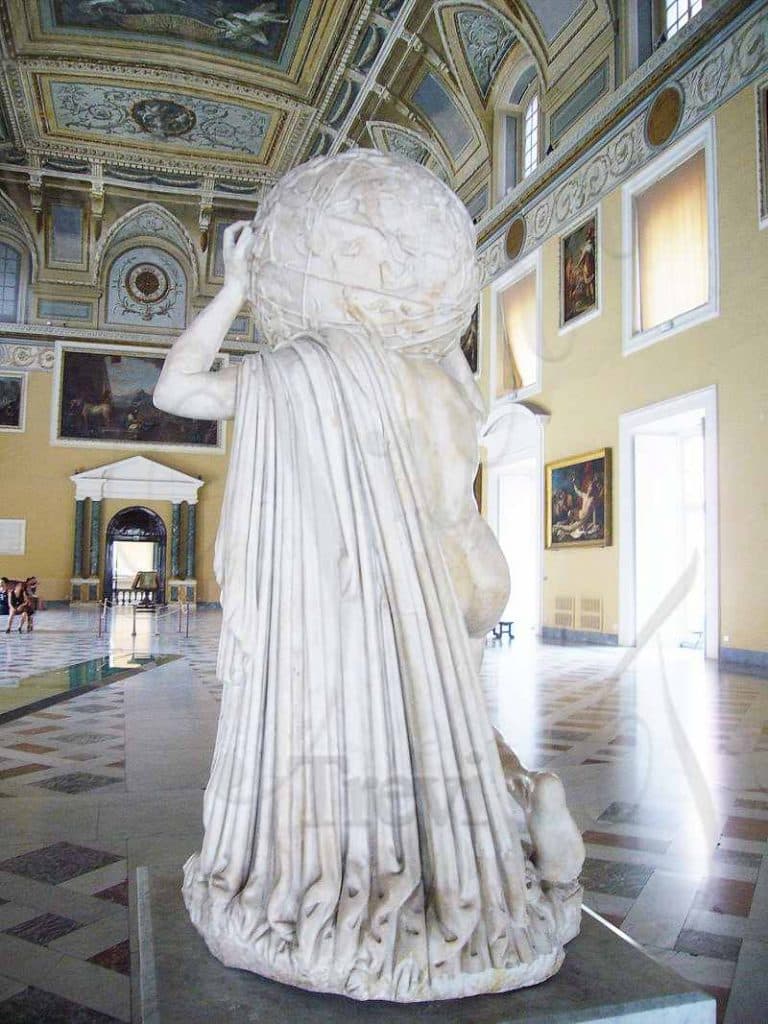 Life-Size Garden Marble Farnese Atlas Sculpture for Sale MOKK-80 ...