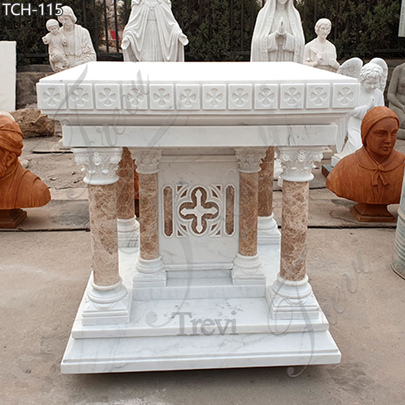 Buy Modern Marble Altar Table Designs for Church Decoration