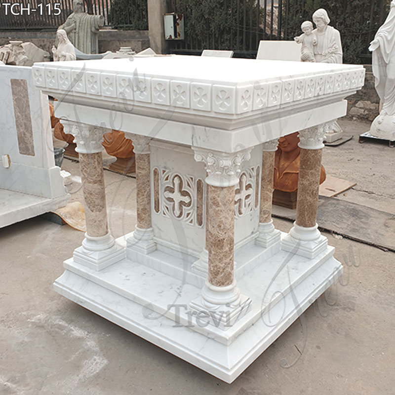 Buy Modern Marble Altar Table Designs for Church Decoration