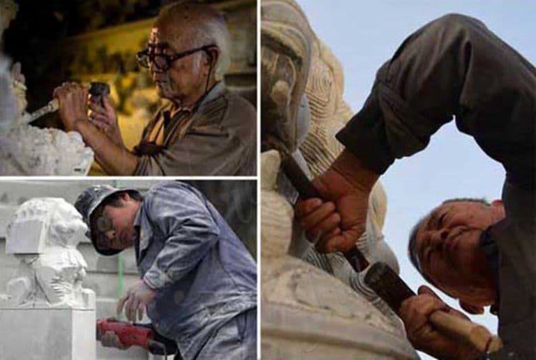 Life-size Marble Greek Garden Statue Apollo and Daphne Bernini Art MOKK-776 - Trevi Marble Sculpture