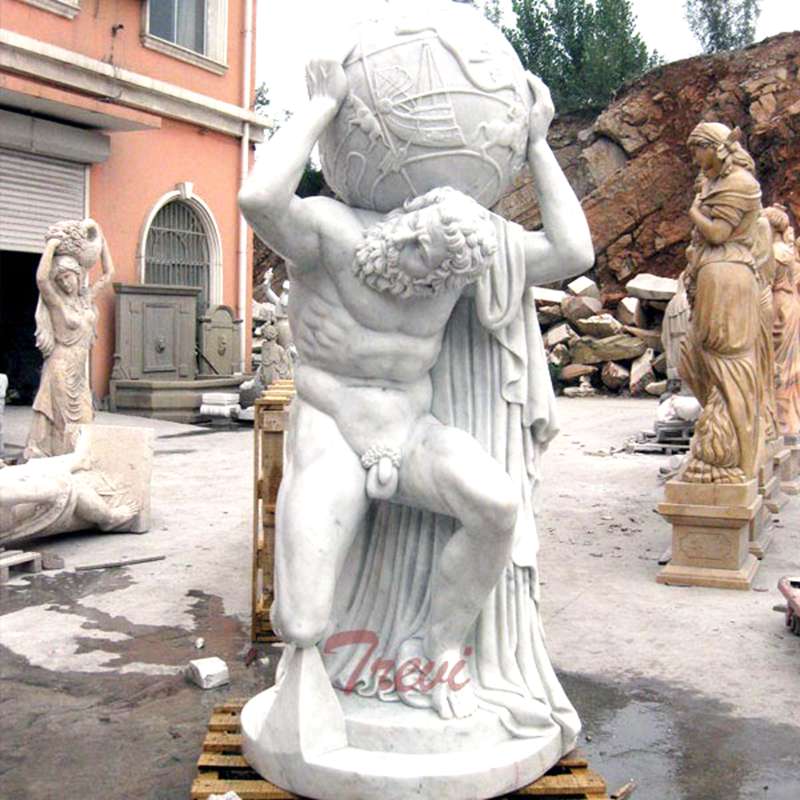 Who Sculpted the Farnese Atlas? - Trevi Marble Sculpture