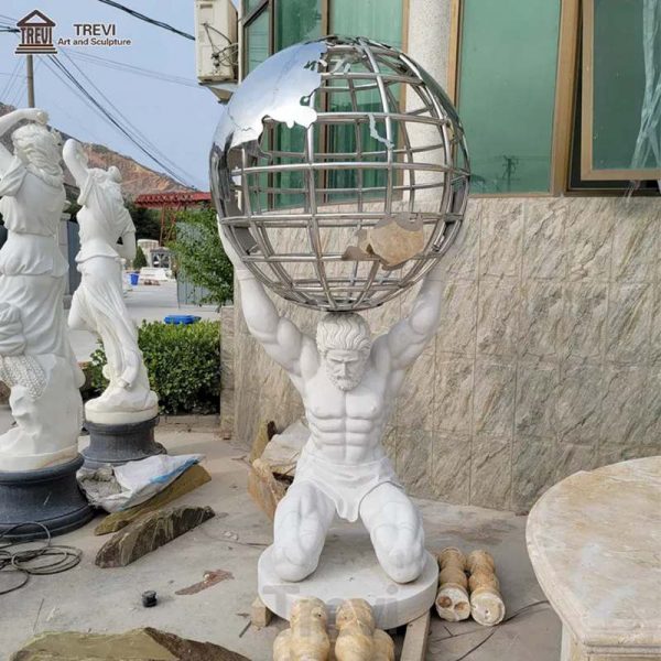 Who Sculpted the Farnese Atlas? - Trevi Marble Sculpture