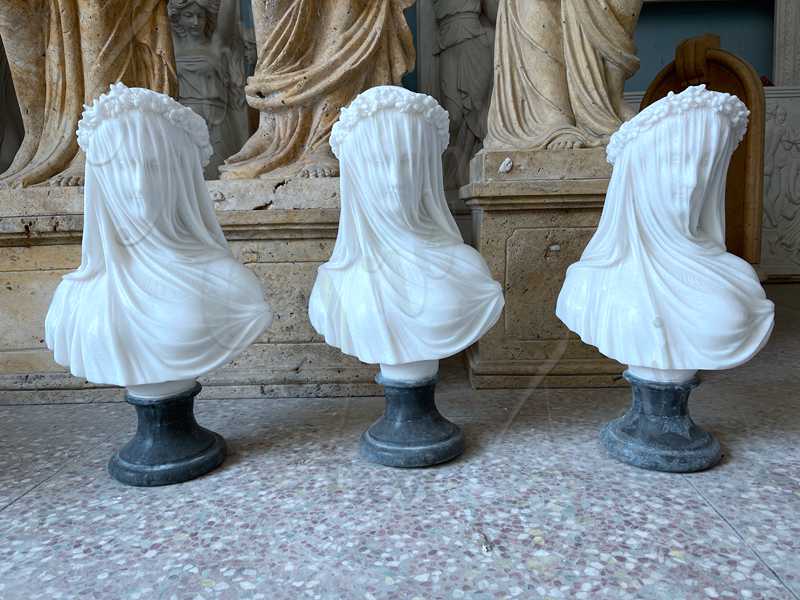 Where is The Veiled Virgin Statue? - Trevi Marble Sculpture