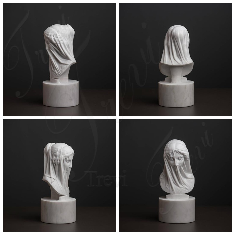 Where is The Veiled Virgin Statue? - Trevi Marble Sculpture