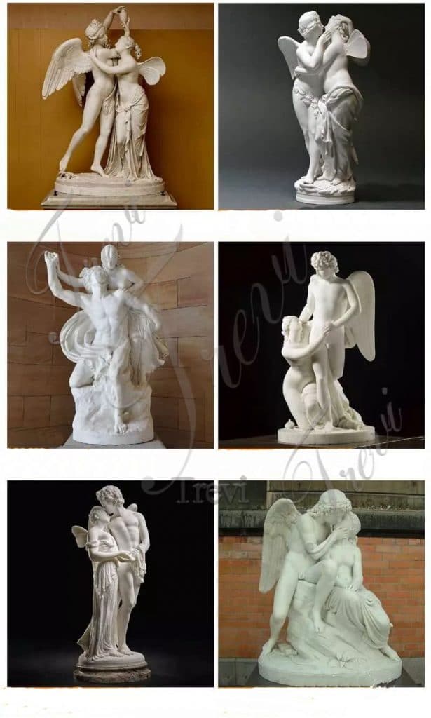 Famous Cupid and Psyche Marble Statue Garden Decor for Sale MOKK-938 ...