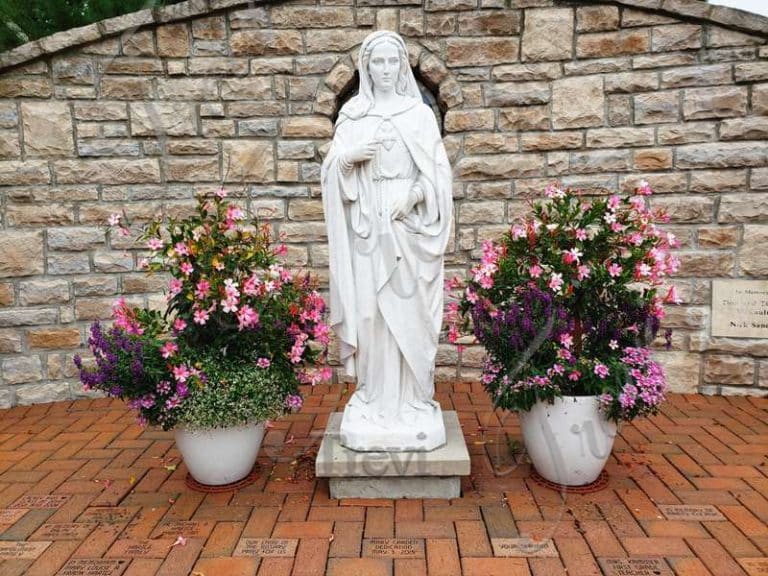 Outdoor Marble Virgin Mary Garden Statue for Sale CHS-884 - Trevi ...