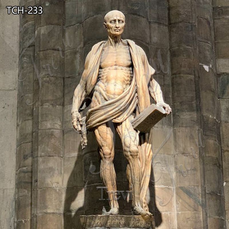 High-Quality Marble St Bartholomew Statue Supplier TCH-233 - Trevi ...