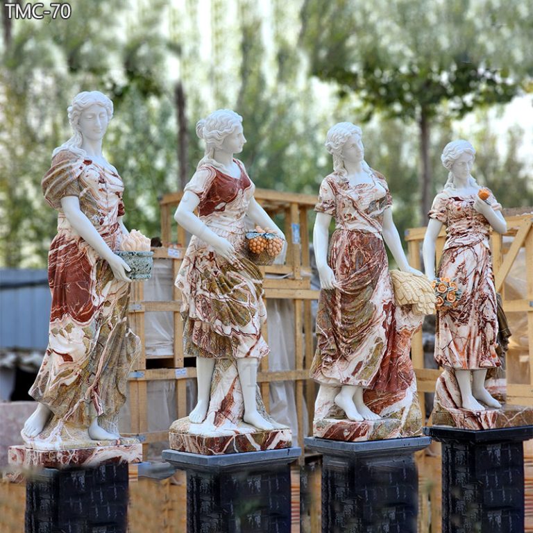 Marble Statues-Marble Garden Statues-Trevi Marble Sculpture