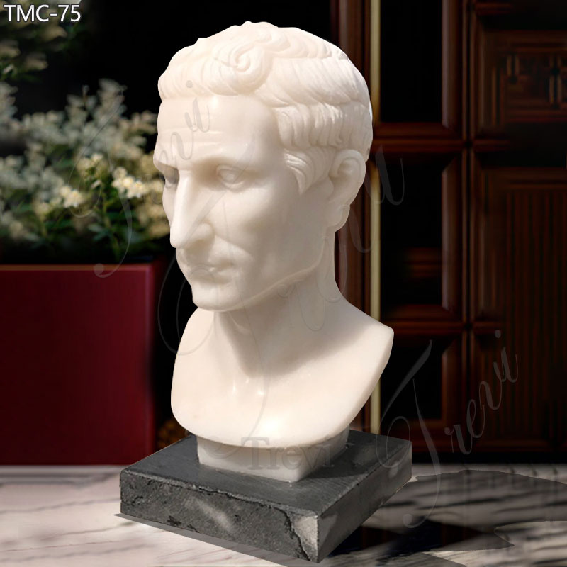 Famous Marble Bust of Julius Caesar Replica for Sale Factory Supply