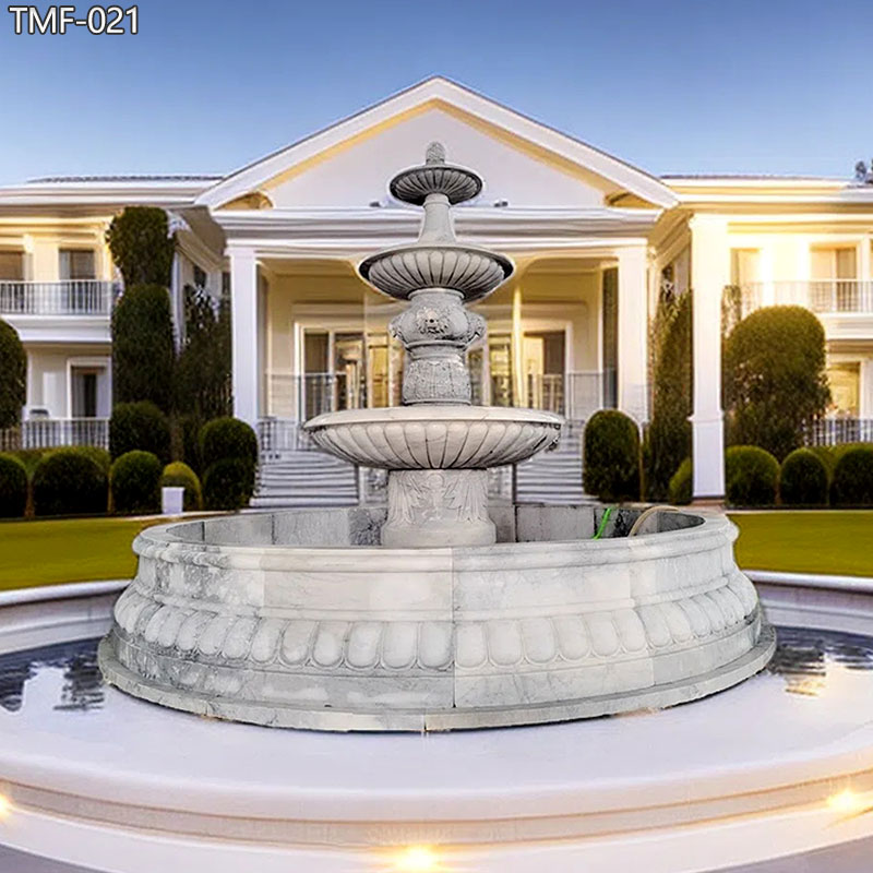 Classical Marble Fountain for Garden Design on Sale China Supply