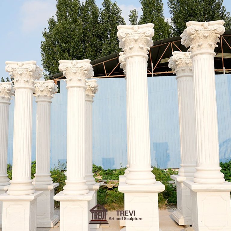 Marble Column for Sale | Stone Pillars - Trevi Sculpture