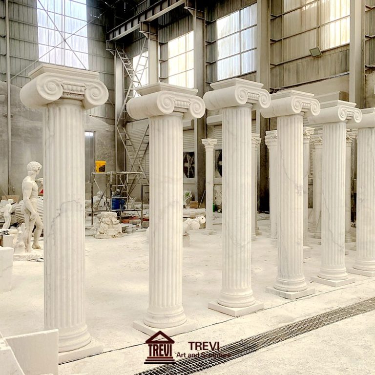 Marble Column for Sale | Stone Pillars - Trevi Sculpture