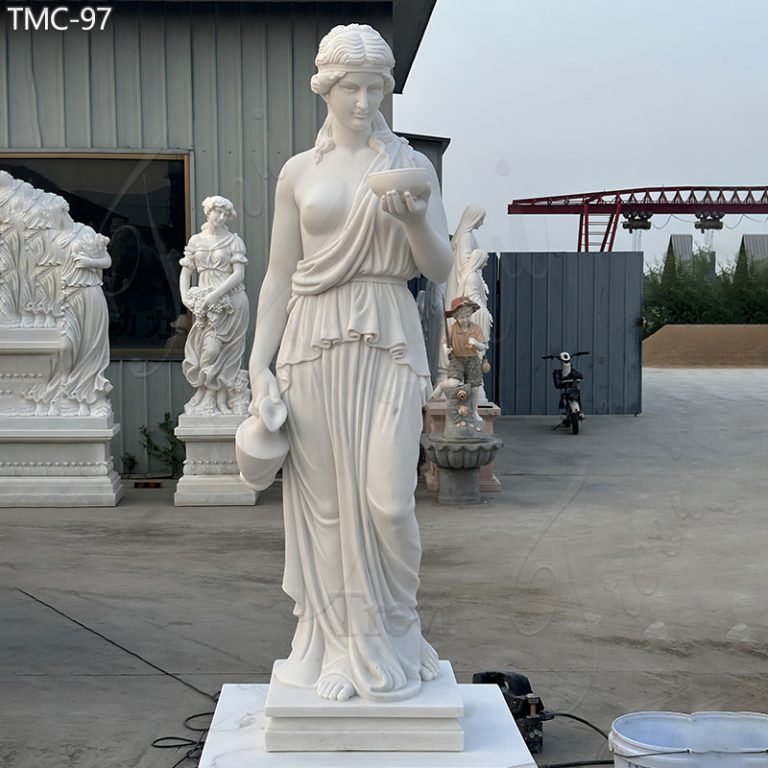 Life Size Marble Hebe Goddess of Youth Garden Statue