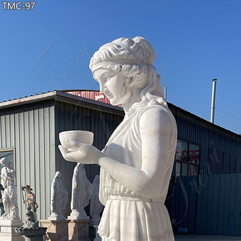 Life Size Marble Hebe Goddess of Youth Garden Statue