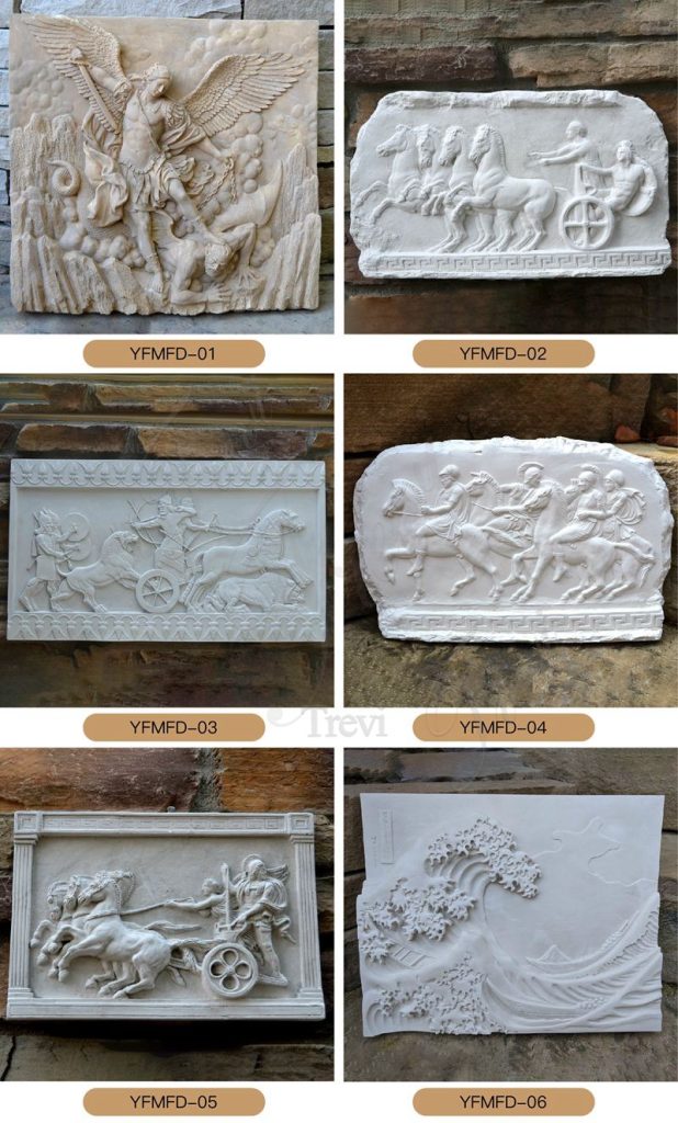 What are the Three Types of Relief Sculpture?